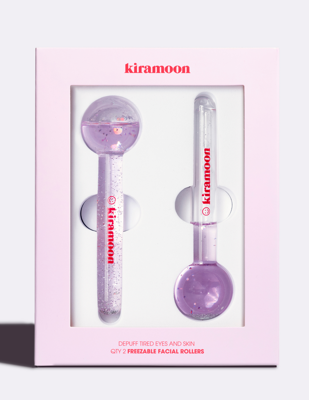 Moon Globes Glitter Ice Cooling Rollers | Kiramoon